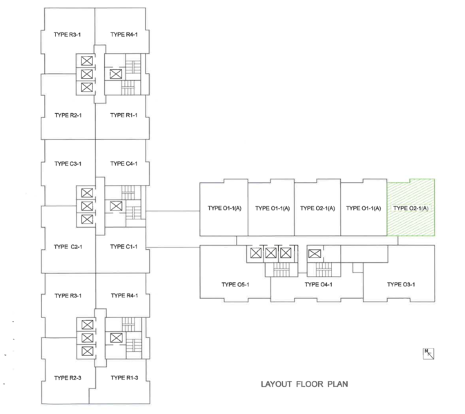 layout floor plan soho suites klcc – Alam Harta Realty